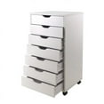 Bowery Hill 7 Drawer File Cabinet in White - Walmart.com