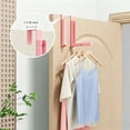 2 Pack Pink Over The Door Hooks, Over The Door Hanger, Folding Over The ...