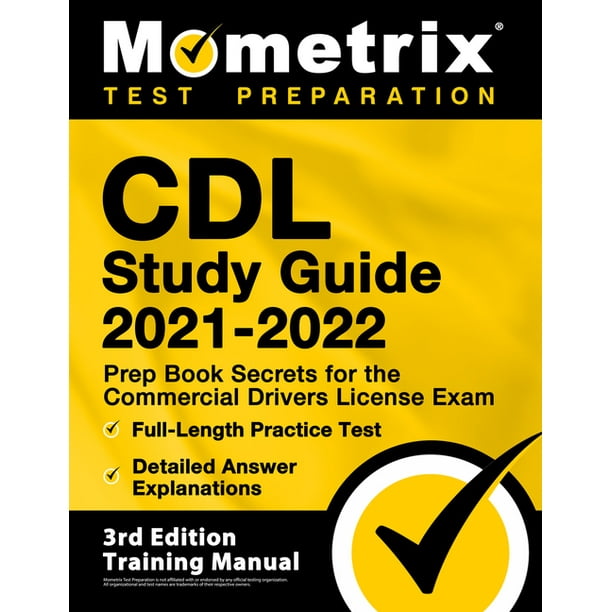 CDL Study Guide 2021-2022 - Prep Book Secrets for the Commercial ...