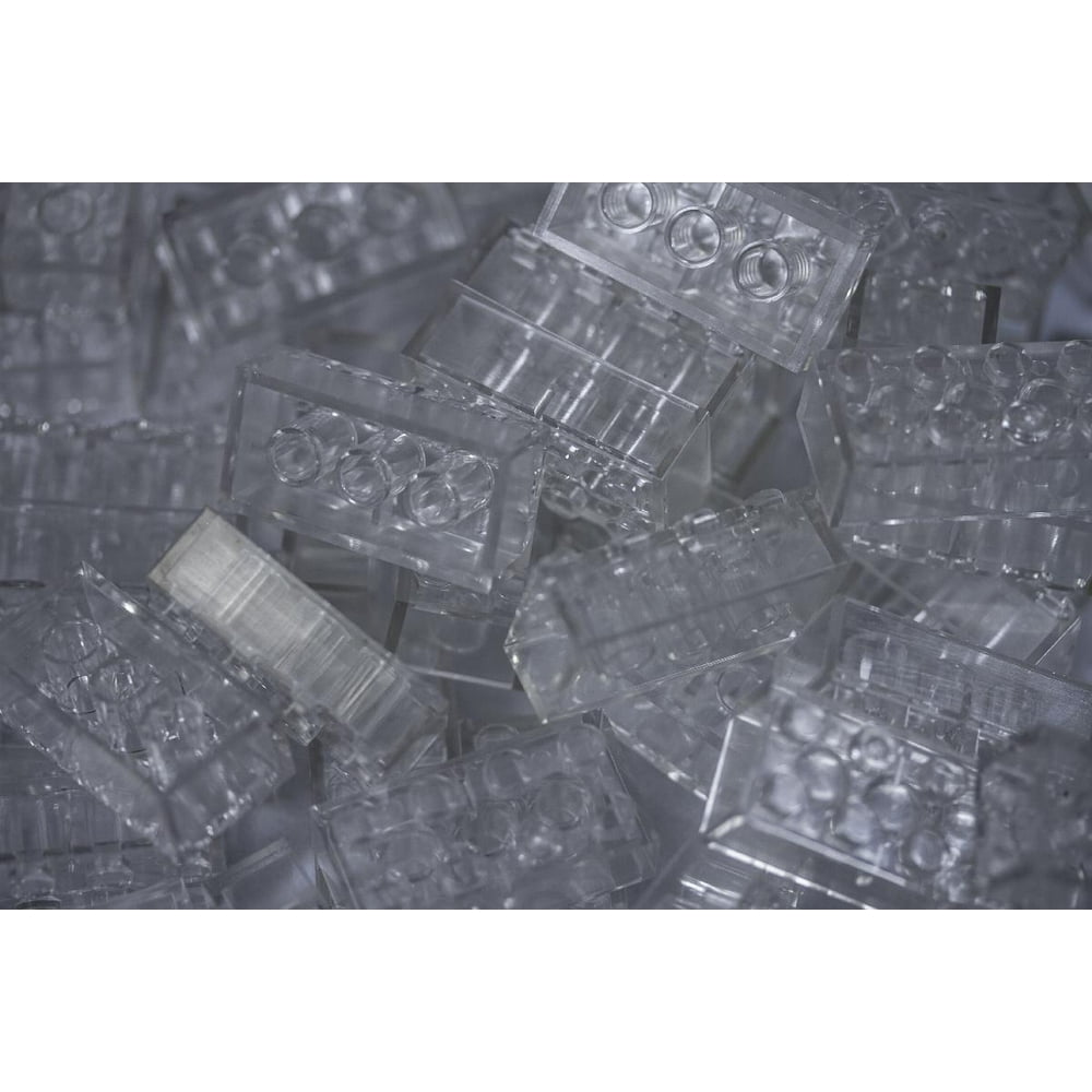 2X4 Bricks Clear 100 Pack - Walmart.com - Walmart.com