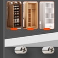 20Pcs Self-tapping Screws Cabinet Bracket Laminate Support Glass Studs ...