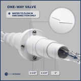 Five Oceans 1-Inch - 1 1/4-Inch - 1 1/2-Inch Check Valve Stepped ...