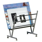 Art Expo Metal Art Professional Print Rack, Holds Posters, Prints ...