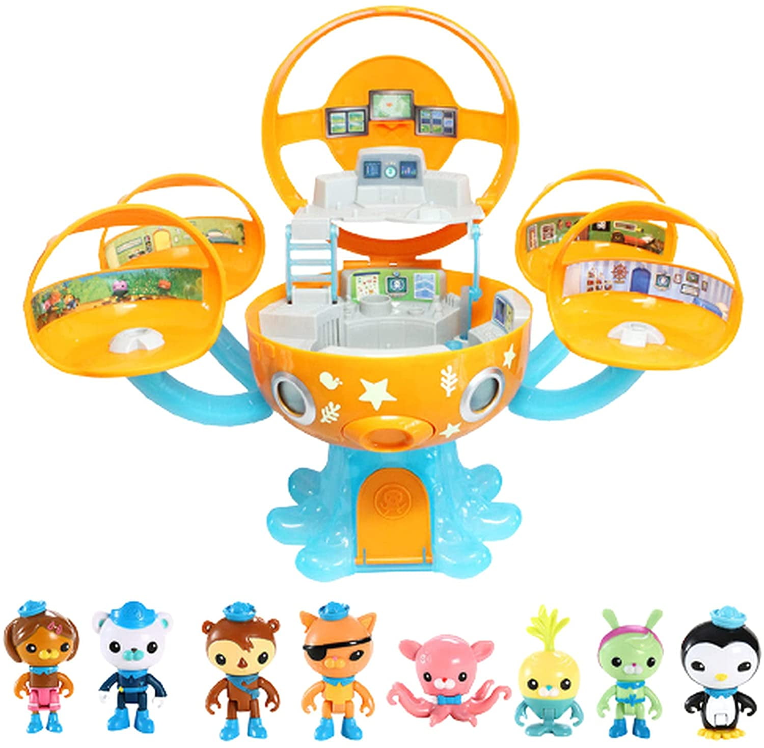 Octonauts Octopod Sound and Light Octopod Castle Adventure Plsyset ...