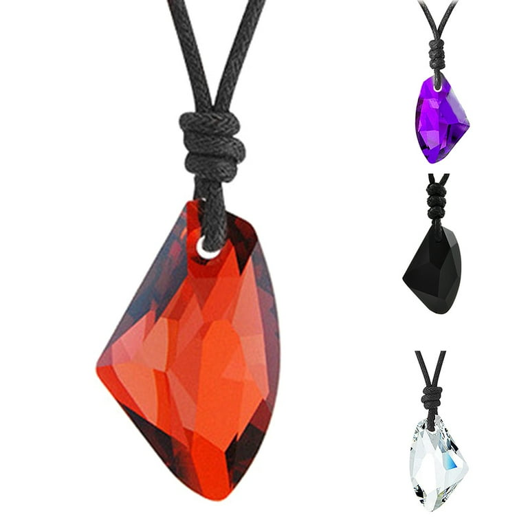 RWBY Blue Dust Crystal Necklace Hot Topic