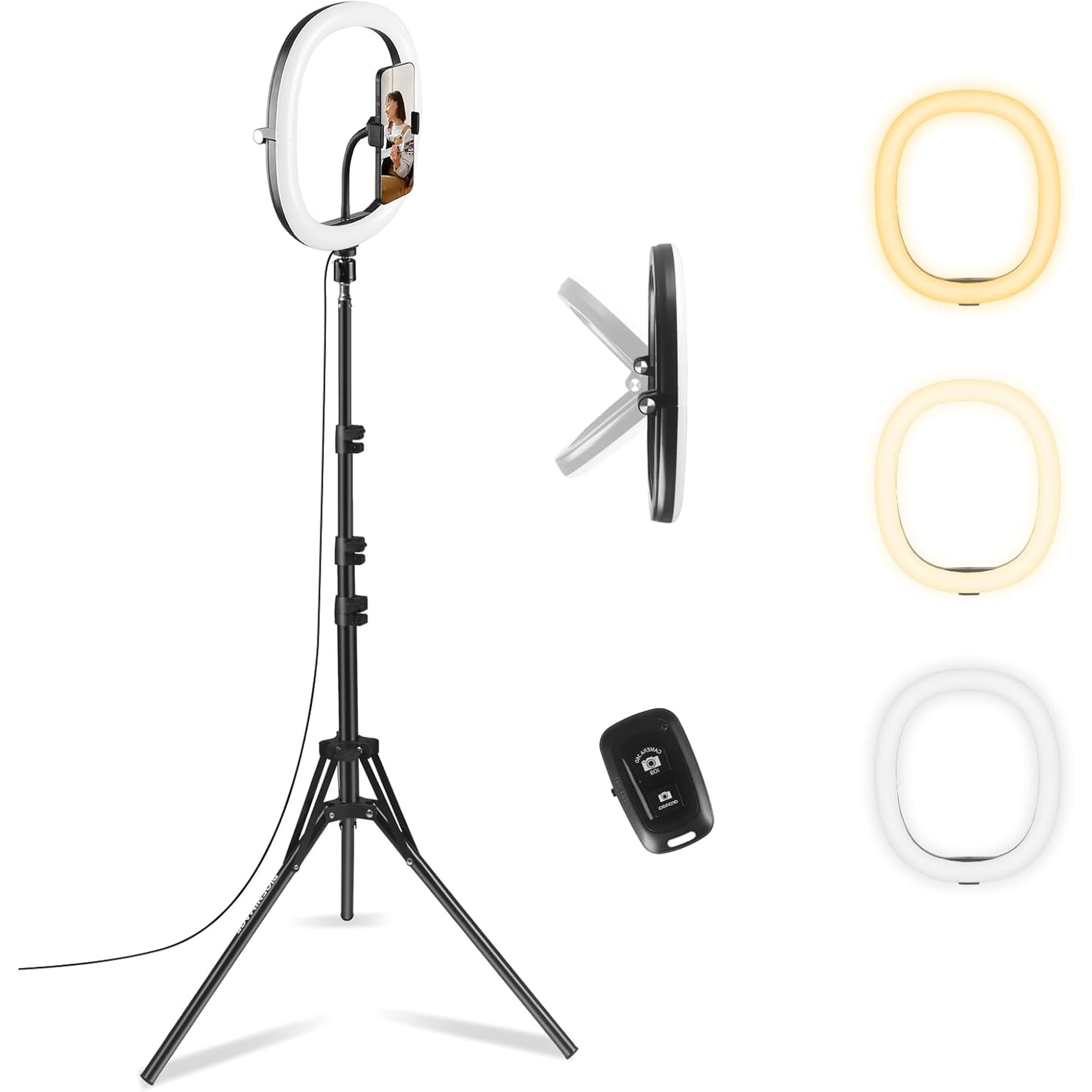 Click here for Unbranded 12 Selfie Ring Light With 59 Tripod Stan... prices
