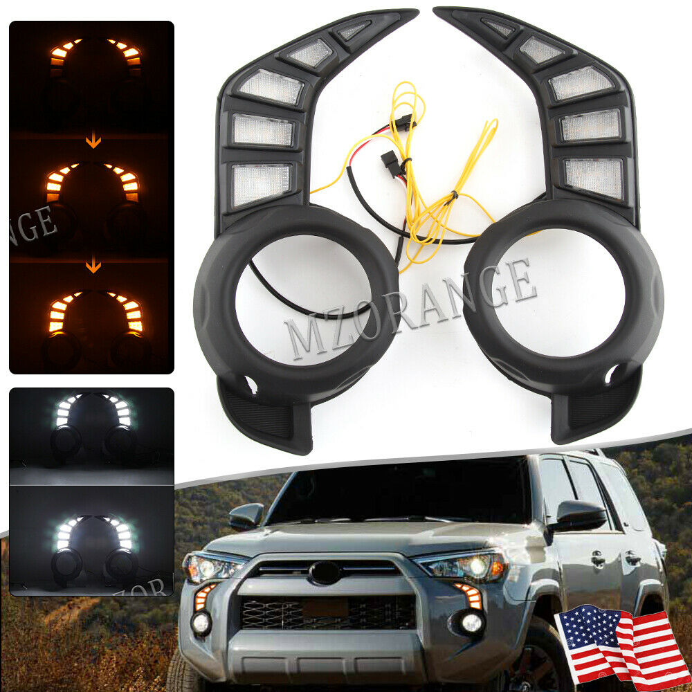MZORANGE Pair Right Left LED Daytime Running Light for Toyota 4Runner ...