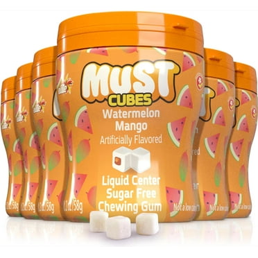 Elite Must Extra Flavor Spearmint Gum Cubes, Sugarless and Resealable ...