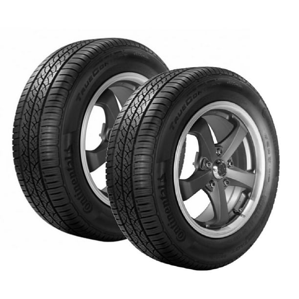 Paquete de 2 llantas 185/65R15 Continental Truect 88 Continental TRUECT 88H | Walmart en línea