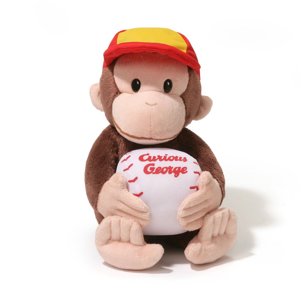 Curious George Baseball 11 inch - Stuffed Animal by GUND (4056997 ...