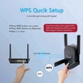 STARLIGHT- 1200Mbps Wifi Long Range Extender Dual Band Router Signal ...