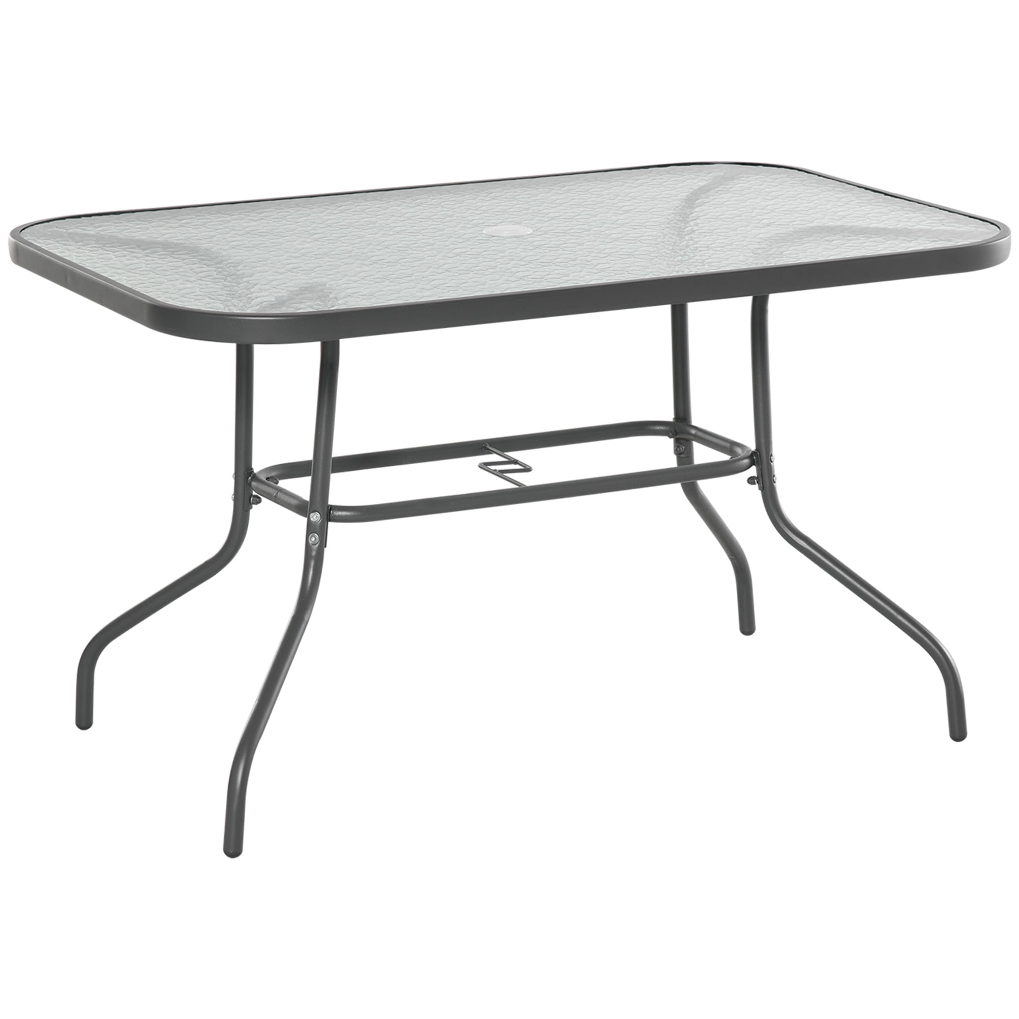 Click here for Outsunny Metal Garden Dining Table  Outdoor Patio... prices
