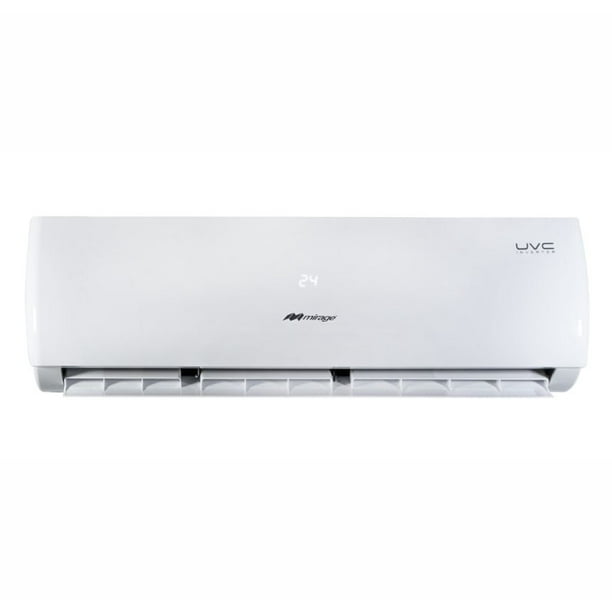 Aire Minisplit Inverter 110v 1 tonelada (12,000 btu) Solo Frío UVC ...