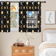 Sun and Moon Gothic Pattern Blackout Curtains,Triple Weaved Fabric ...