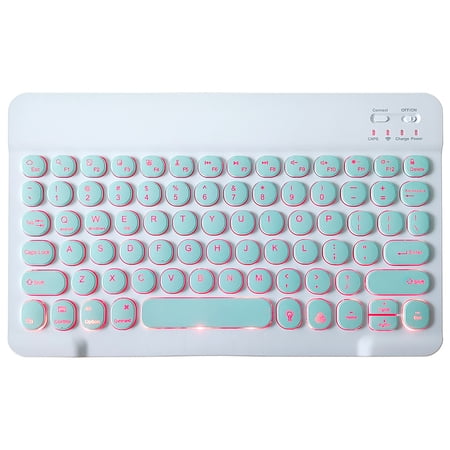 Lolmot Wireless Keyboards for Computers Bluetooth Keyboard Color ...