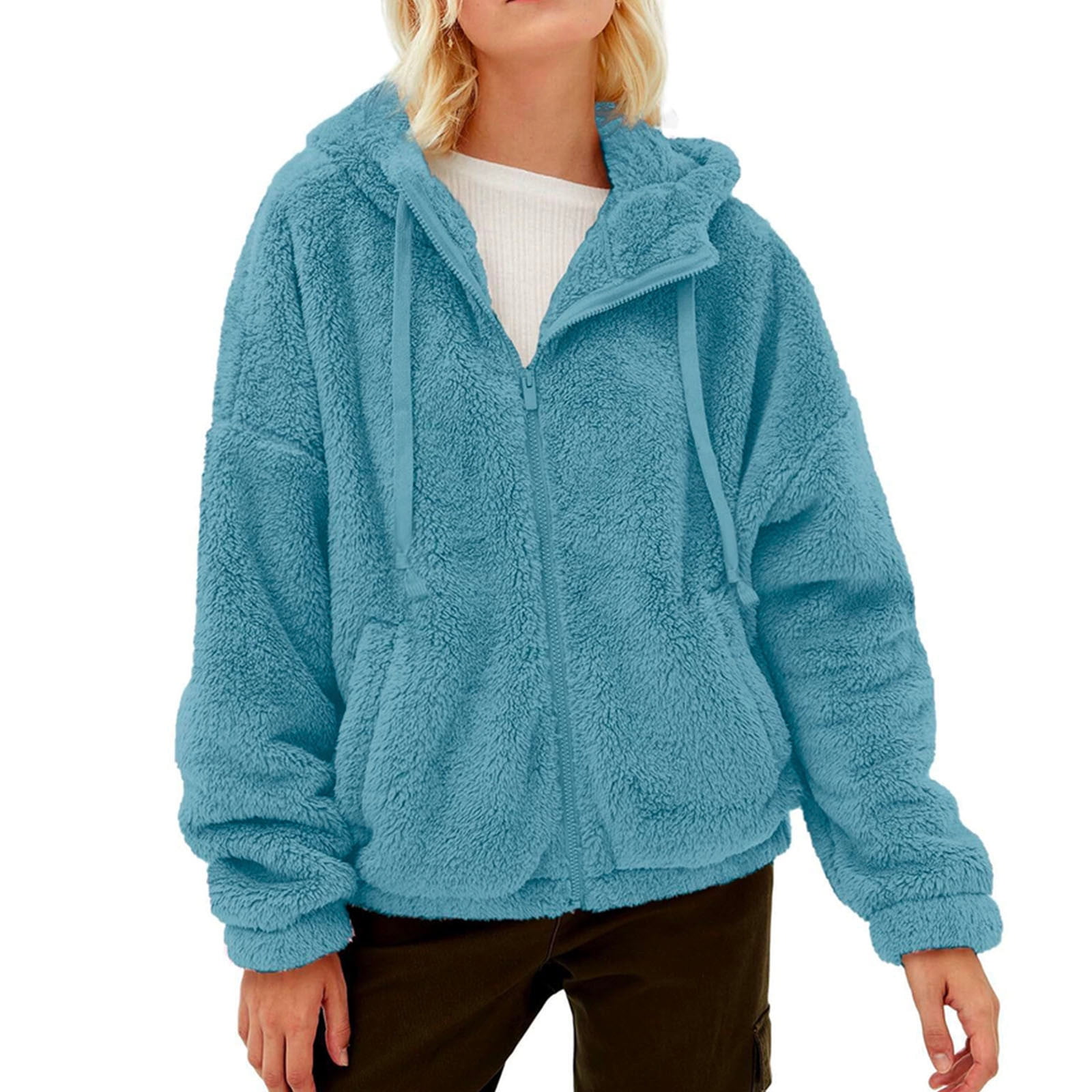Click here for Timegard Winter Coats For Women Full Zip Fleece Co... prices