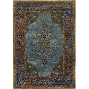 Oriental Weavers Kharma 349B Area Rug - Walmart.com