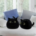 Walmart Black Cat Plush Toy, Soft Stuffed Animal Pillow, Cuddly 40cm ...