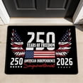 250 Anniversary Door Mat Patriotic Vintage USA Anniversary 250th Red ...
