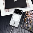 For iPhone 16 Phone Case,With Lens Camera Film,Compatible with Mag-Safe ...