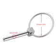 1/2Pcs Round Safety Pin Fastener Heavy Duty Tractor Linch Pin Clip ...