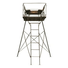 Primal Tree Stands 12' Quad Pod, Hunting Ladder Stand with Enclosure ...