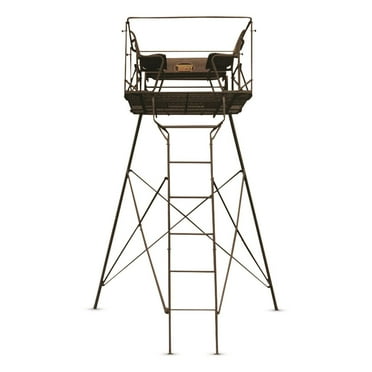 Rivers Edge® Single Man Hunting Outpost Tower Stand with Metal ...