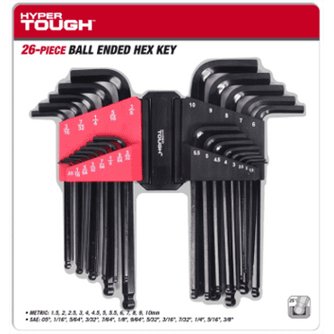 Hyper Tough 15-Piece Combination Wrench Set, Metric - Walmart.com