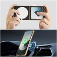 For Samsung Galaxy Z Flip 4 Magnetic Phone Case,Made From PU Leather ...