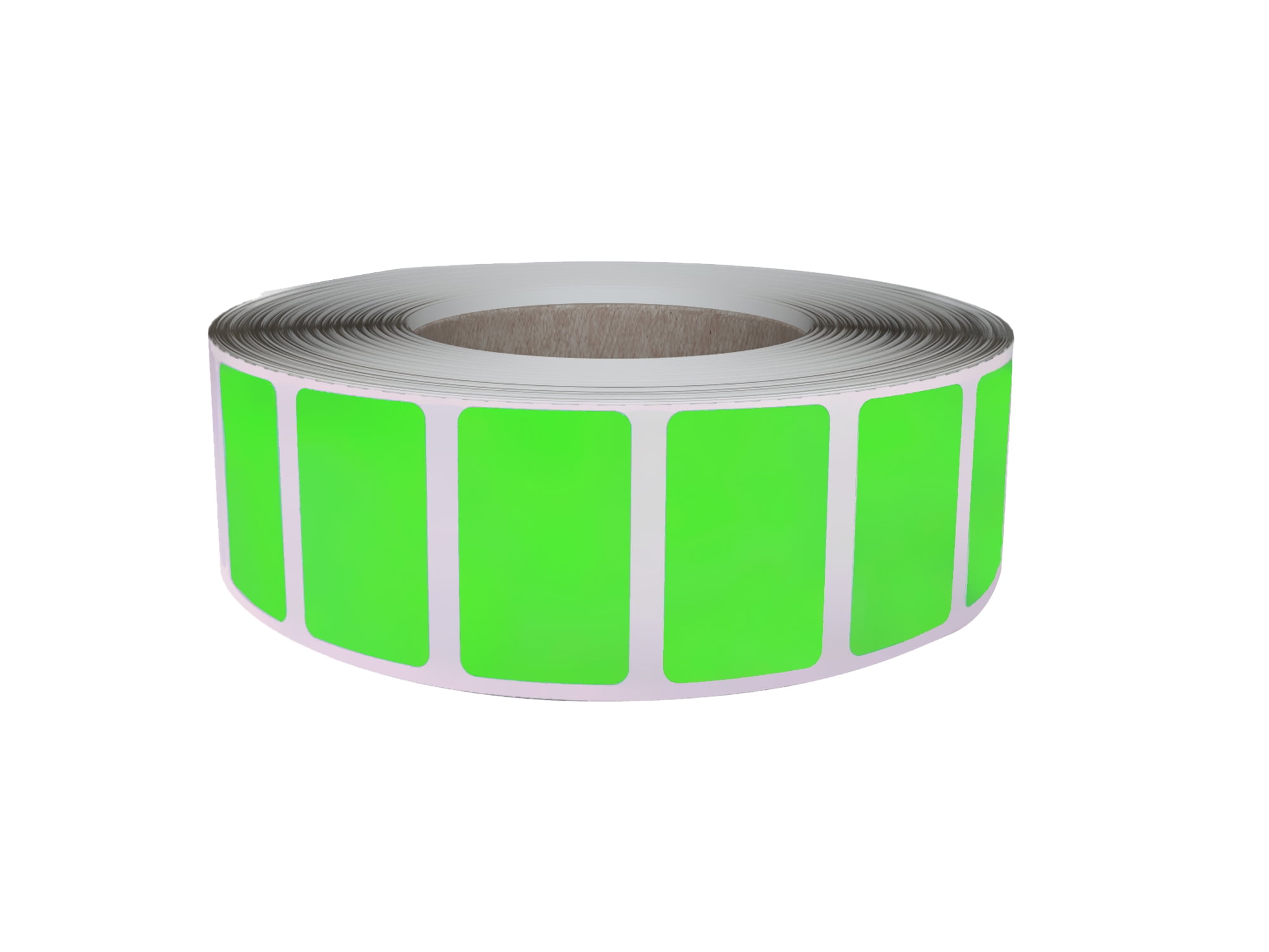 Royal Green Color-Coding Labels Removable Rectangular Sticker Rolls in ...