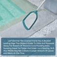 Pool Skimmer with Pole Adjustable Aluminum Pole Fine Mesh Net for Pool ...
