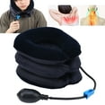 Cergrey Inflatable 3 Layers Cervical Neck Traction Device Pain Relief ...