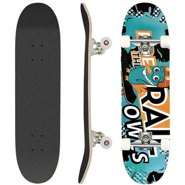 Skateboards for Beginners, 31"x8" Pro Complete Skateboard with 8 Layer ...