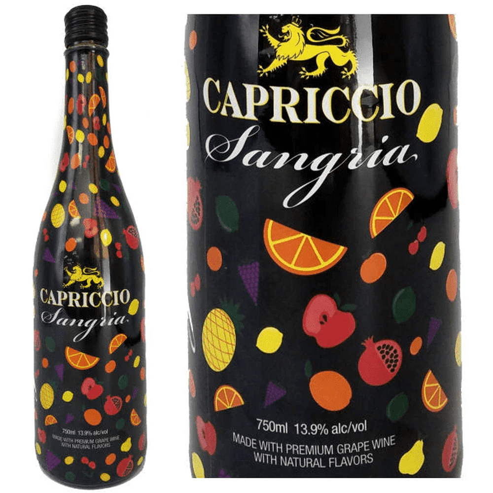 Capriccio Red Sangria 750ml - Walmart.com - Walmart.com