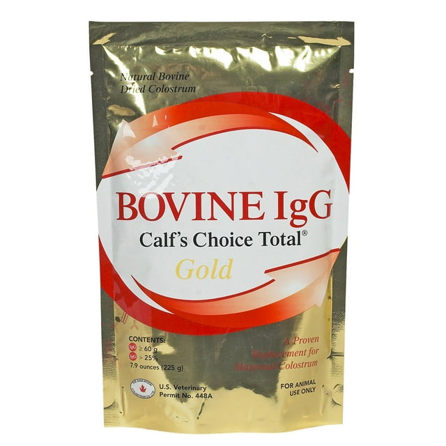 YF 2500225 225 gm Calfs Choice Total Gold Bovine Colostrum - Walmart.com
