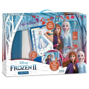 Frozen 2 Light Up Activity Set w/ 100 Journal Sheets & 5 Mini Markers ...