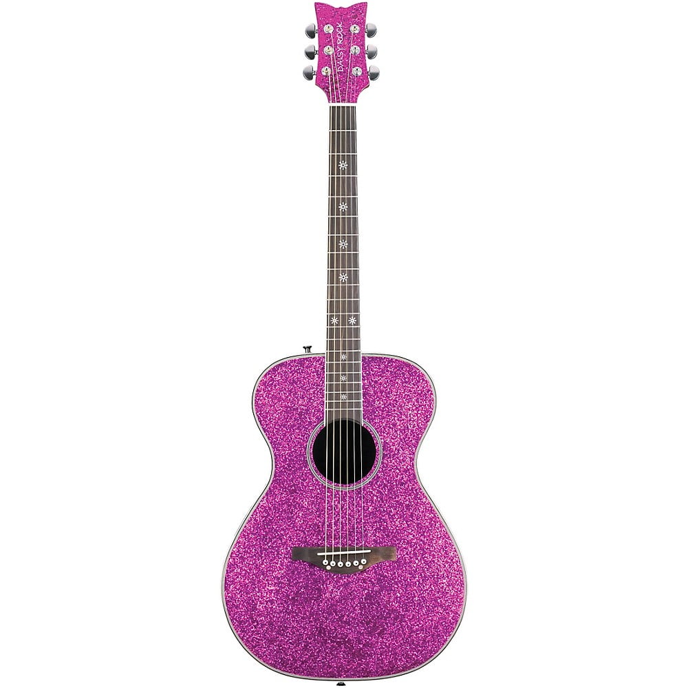 Pink Sparkle Electric Guitar