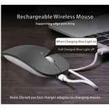 Uciefy Wireless Mouse Rechargeable Optical Mouse Slim Silent Mouse with ...