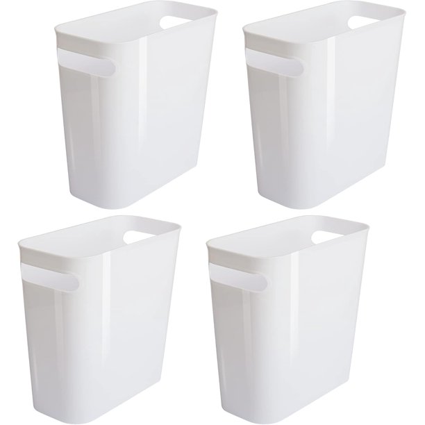 Effortless Care Trash Can, Compact and Portable Garbage Bin with Built ...