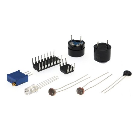 Circuit Board LED Resistor Capacitors Transistor Set Electric ...