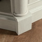 Sauder Palladia Corner TV Stand/Credenza for TVs up to 60", Glacier Oak ...