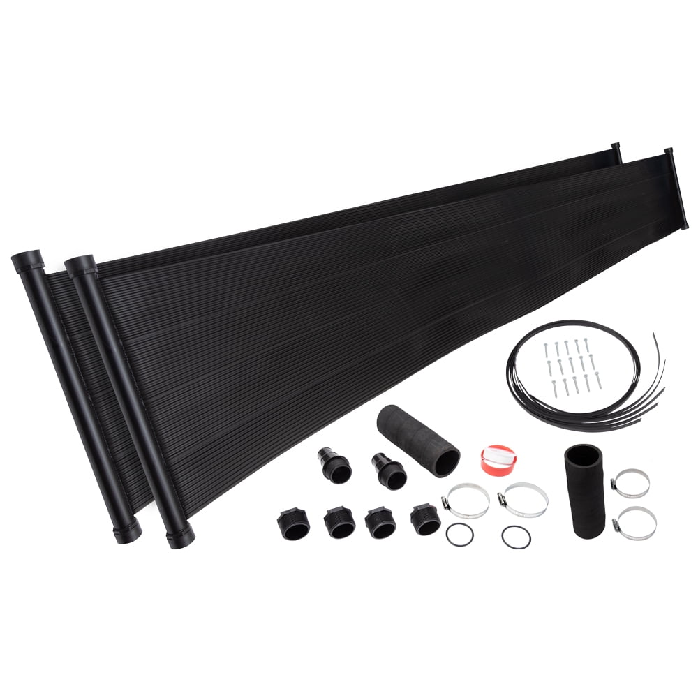 2-2'X20' SunQuest Solar Pool Heater with Couplers And Roof/Rack ...