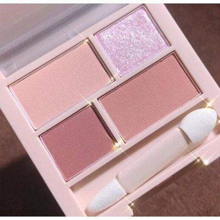 Four-color Eyeshadow Palette Pearlescent Matte Bursting Earth Color ...