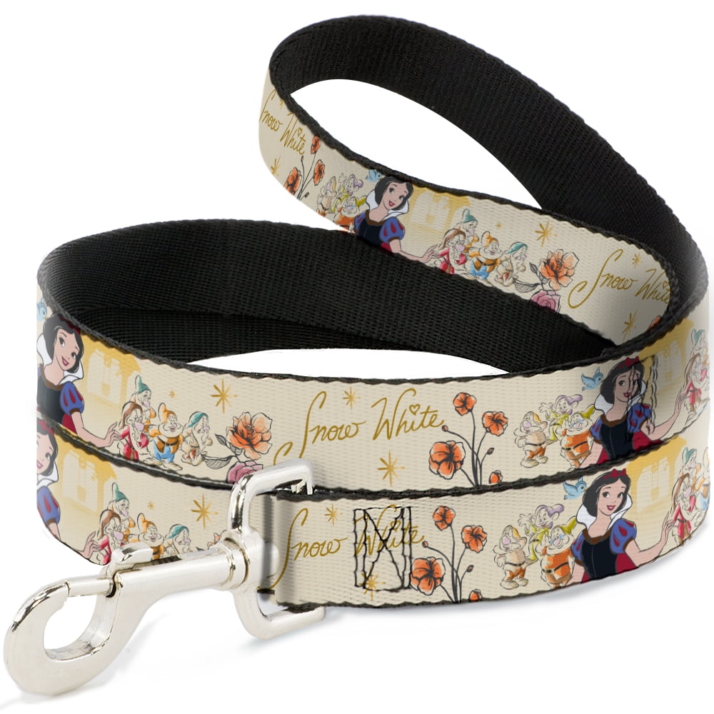 Disney Pet Leash, Dog Leash, Snow White and Seven Dwarfs with Script ...