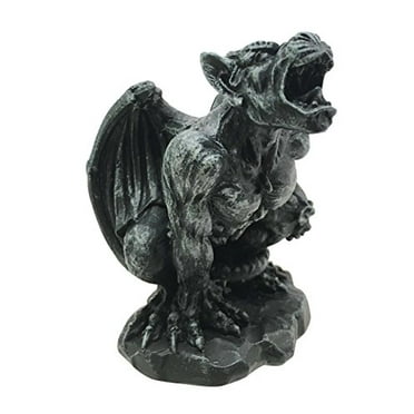 2.5 Inch Miniature Evil Gargoyles Resin Statue Figurines, Set of Two ...