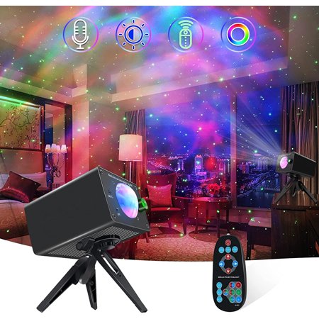 Star Projector,Galaxy Projector,HTCM Ocean Wave Skylight Projector,RGB ...