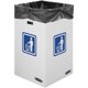 Bankers Box Waste and Recycling Bins - 42 gallon, 10/carton - Walmart.com