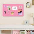 MODANU Cork Board with 30 Push Pins & Sticky Notes, 23.6 x 15.7" Self ...