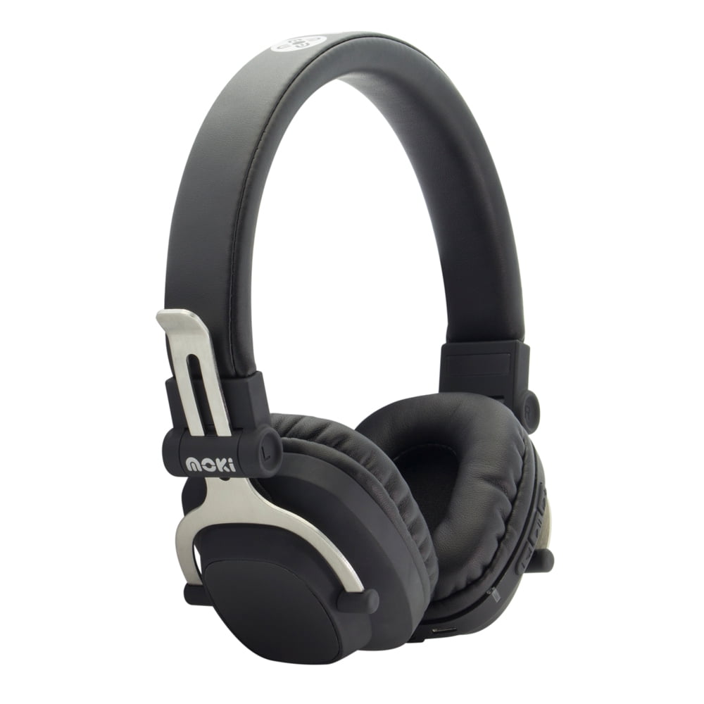 Moki Exo Double Black Bluetooth Headphones - Walmart.com