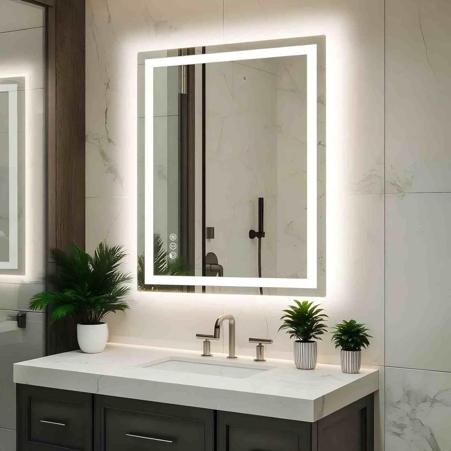 Click here for Wangbasdasd 20×28 Led Mirror Bathroom With Lights... prices